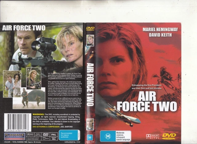 AIR FORCE TWO-2006-[MARIEL Hemingway]-Flashback Entertainment-Movie FE ...