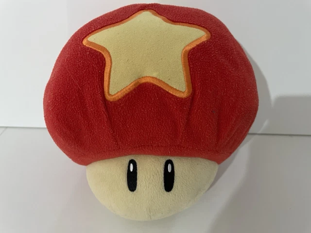 RARE SUPER MARIO Galaxy - 9 Inch Star Mushroom Plush Soft Toy Banpresto ...