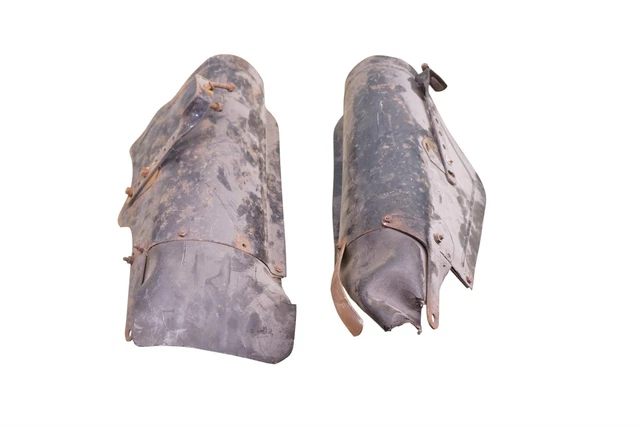 VINTAGE HARLEY KNUCKLEHEAD Flathead 45 WL UL FL EL Leg Shield Guards ...