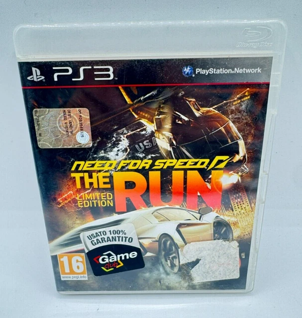 NEED FOR SPEED The Run PS3 Édition Limitée Sony Playstation 3 PAL ITA ...