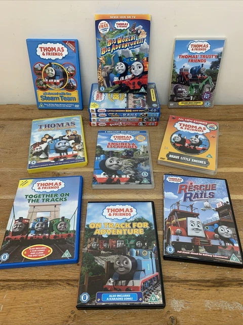 THOMAS AND FRIENDS DVD Bundle - 13 x Thomas the Tank DVDs - WA £7.99 ...