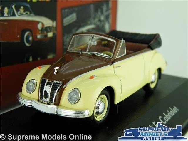 IFA F9 MODEL Car 1:43 Scale Ixo Ddr Auto Kollektion Cabriolet 7230007 ...