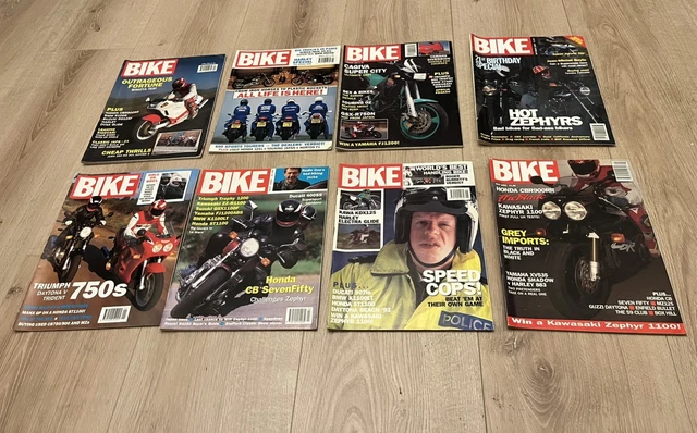 BIKE MAGAZINE BUNDLE x8 - Near Complete 1992 Collection - Very Good £10 ...