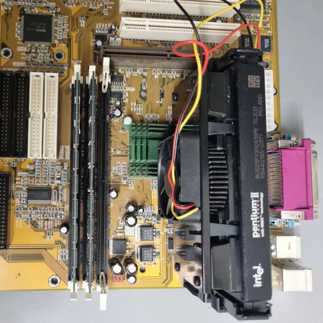 ABIT BE6SLOT 1 ATX motherboard AGP £83.88 - PicClick UK