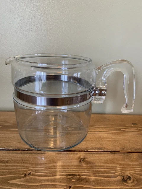VINTAGE PYREX REPLACEMENT Glass POT ONLY Percolator Coffee 6 Cup 7758 ...