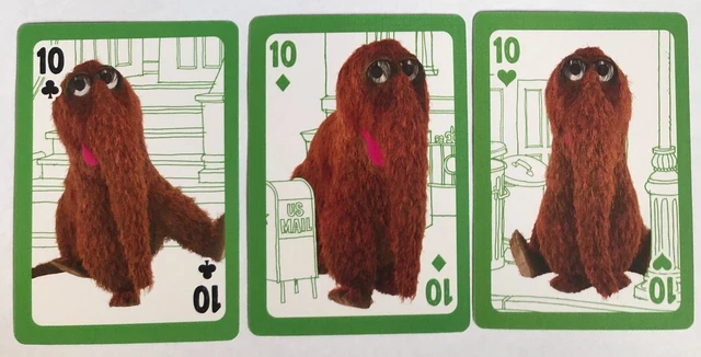 SNUFFLEUPAGUS SNUFFY SESAME Street Children Muppets Show Swap Playing ...