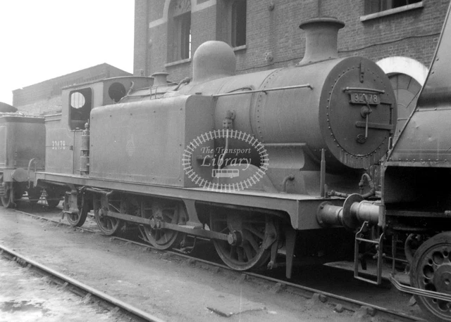 PHOTO BR BRITISH Railways Steam Locomotive Class E4X 32478 at Brighton ...