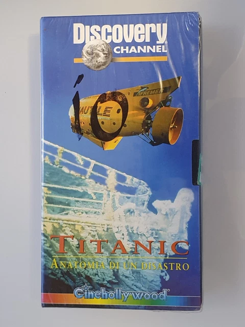 VHS SEALED TITANIC Anatomia Di Un Disastro - Discovery Channel ...