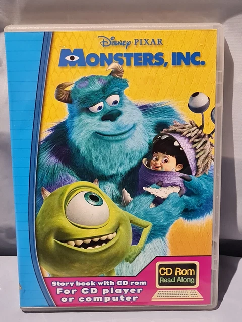 DISNEY MONSTERS INC. CD ROM Read Along Book And Disc. Free Postage $7. ...