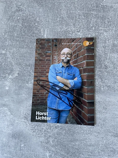 HORST LICHTER HANDSIGNIERTE Autogrammkarte Bares für Rares ZDF EUR 4,09 ...