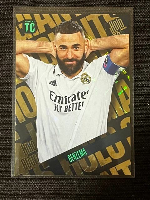 CARD PANINI TOP Class 2023 Football Holo Giant Karim Benzema Real ...