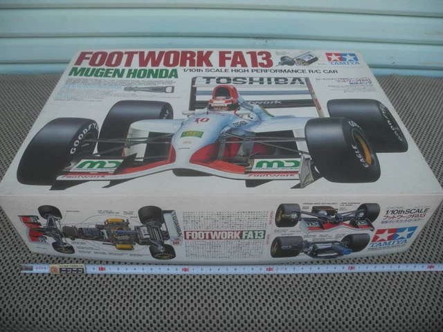 TAMIYA 1/10 ELECTRIC Rc Footwork Fa13 Infinity Honda F102 Chassis Car Radio Cont £512.05 ...
