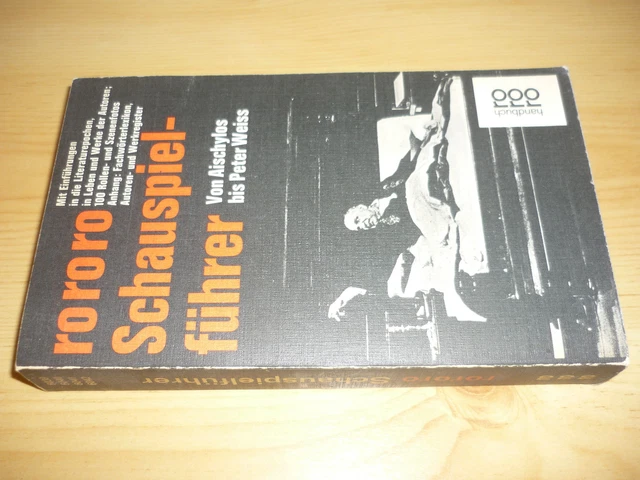 FELIX EMMEL - rororo Schauspielführer (Rowohlt Tb rororo, 1968) EUR 1,00 - PicClick DE
