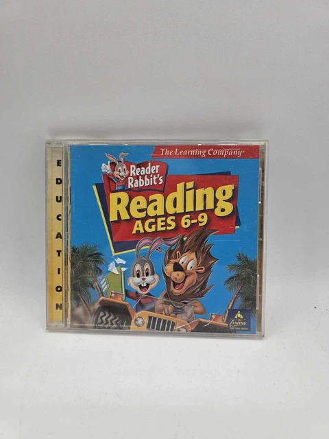 READER RABBIT READING: Ages 6-9 PC CD learn to read words phonics kids ...