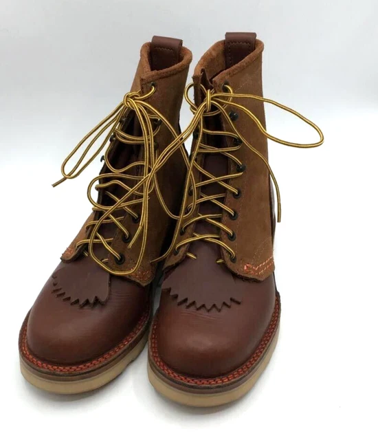 WESCO 100TH ANNIVERSARY Custom Jobmaster Lace-up Brown Men's Boots US5 ...