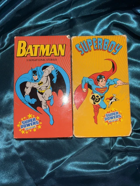 VTG WARNER BROTHERS VHS Super Powers Collection Batman #34080 ...