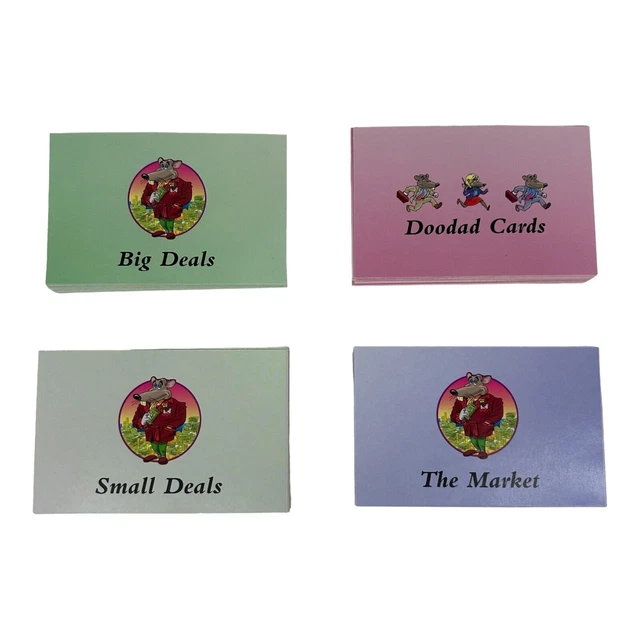 RICH DAD POOR Cashflow 101 Board Game Replacement Market Doodad & Deal ...