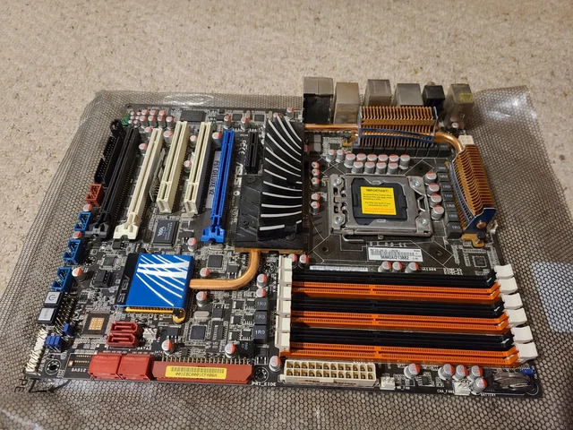 ASUS P6T DELUXE V2 LGA 1366 Motherboard, Core i7 First Gen, X58 chipset ...