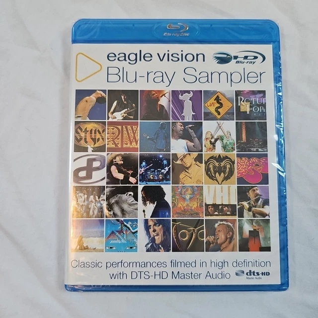 EAGLE VISION 2010 HD Blu-ray Sampler 30 Artists New Sealed $47.99 ...
