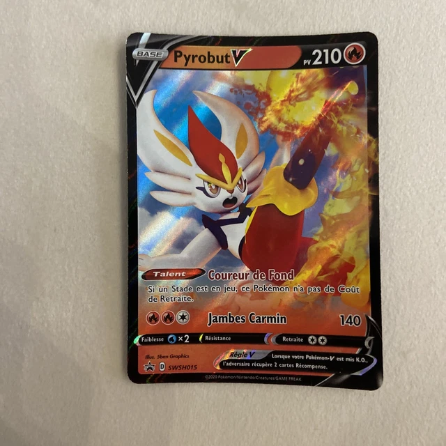 CARTE POKÉMON - Pyrobut V - 044/264 - Promo- FR Neuve EUR 1,00 ...