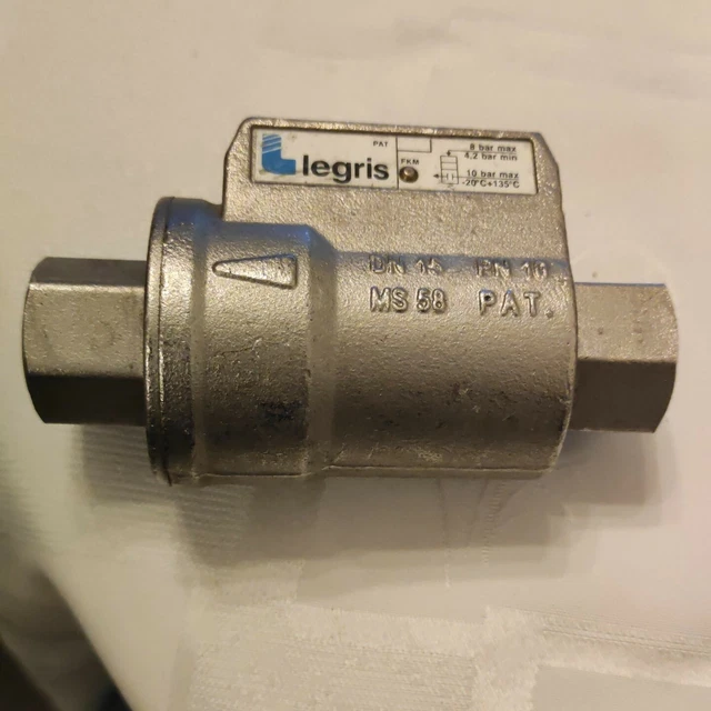 LEGRIS DN15 PN10 Ms58 NPT Axial Valve £60.00 - PicClick UK
