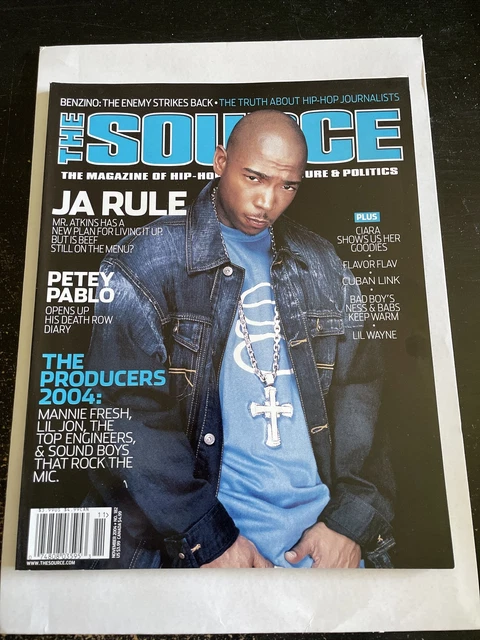 THE SOURCE MAGAZINE #182 - Ja Rule Cover - Petey Pablo, Ciara $30.00 ...