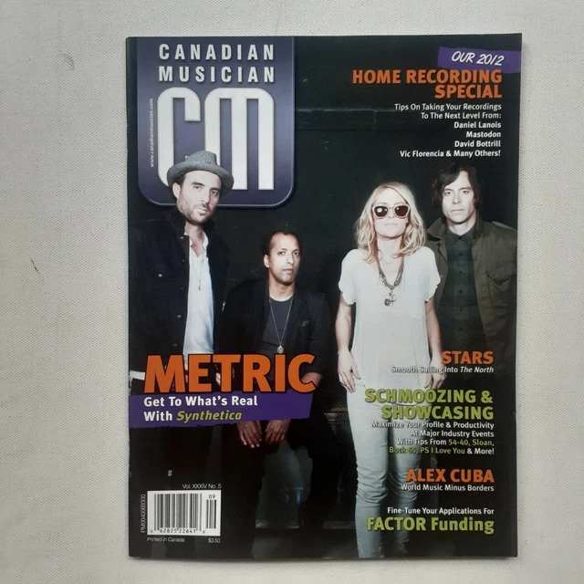 CANADIAN MUSICIAN METRIC Stars Alex Cuba Home Recording Music Canada ...