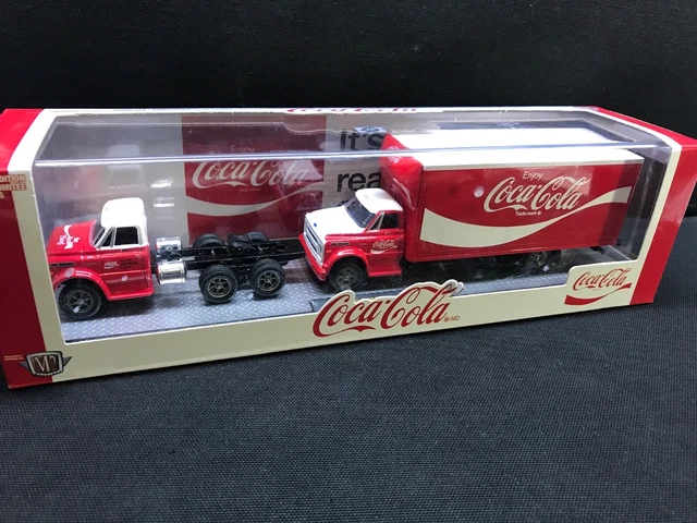 COCA COLA M2 Diecast Diecast Delivery Trucks Collectable Scale 1:64 EUR ...