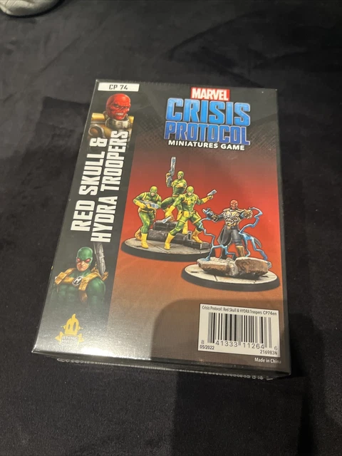 MARVEL CRISIS PROTOCOL: Red Skull & Hydra Troopers Mcp EUR 40,00 ...