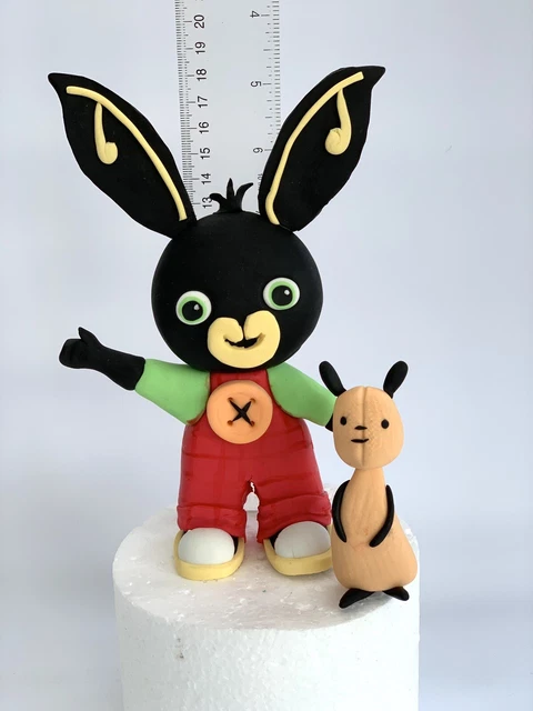 COMPATIBLE WITH BING Bunny & Flop Edible Birthday Cake Topper £48.51 ...