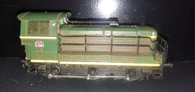 JOUEF SNCF C 61004 Locotracteur Diesel H0 - Vert (8503) EUR 45,90 ...