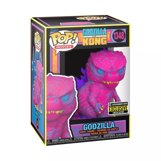 FUNKO POP GODZILLA vs Kong Black Light Godzilla Figure w/ Protector EE ... FUNKO POP GODZILLA vs Kong Black Light Godzilla Figure w/ Protector EE ...