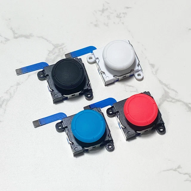 FÜR NS SWITCH/LITE Joy-Con Controller 3D Analog Thumbstick Joystick ...
