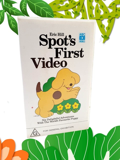 ERIC HILL SPOT'S First Video VHS ABC Video Rated G 1991 $14.95 ...