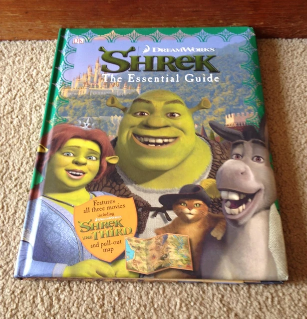SHREK ESSENTIAL Guide by Dorling Kindersley Ltd (Hardback, 2007) £4.99 ...