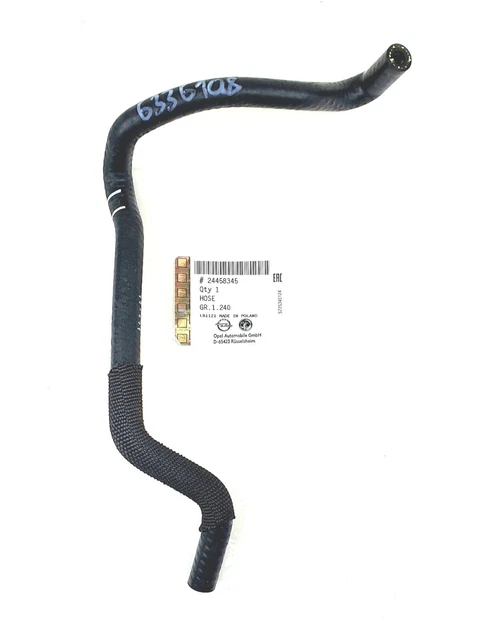ORIGINAL OPEL GM Radiator Hose Inlet Cooling Fan Corsa E - 1.3 CDTI ...