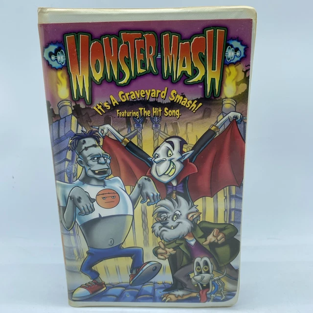 MONSTER MASH IT'S A Graveyard Smash Clamshell VHS Animated Video ...