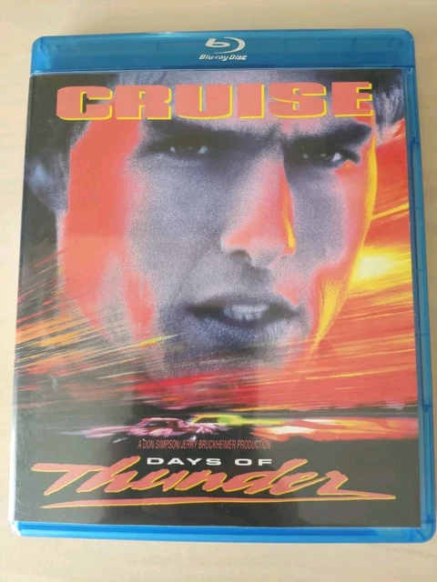 DAYS OF THUNDER (US Import Blu-ray Disc, 1990) Tom Cruise Tony Scott ...