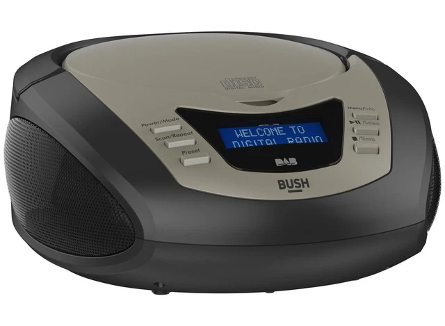 DAB CD RADIO Boombox Bush FM Portable - Black CDDAB212 7431517 R £27.99 ...