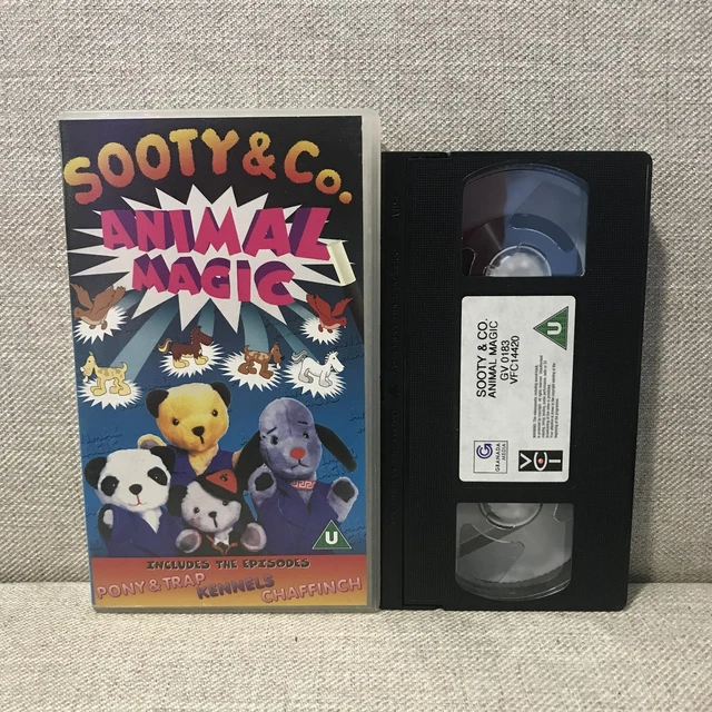 SOOTY & AND Co - Vhs Video - Animal Magic - Childrens / Rare £19.95 ...