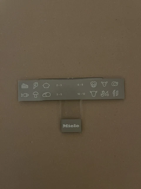 MIELE FASCIA PANEL Freezer Calendar for Fridge-Freezer Drawer MPN ...