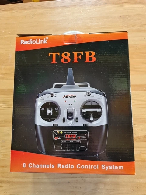 RADIOLINK T8FB 2.4GHZ 8-Channel Transmitter with Bluetooth and 1x R8EF ...