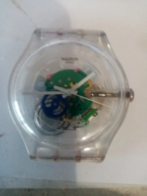 MONTRE SWATCH SUISSE Vintage Squelette EUR 19,90 - PicClick FR