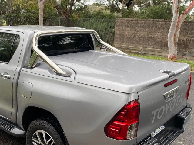GENUINE TOYOTA HILUX Sr/Sr5 Dual Cab Hard Lid & Sports Bar-Silver - N80 (2019) $102.50 - PicClick AU