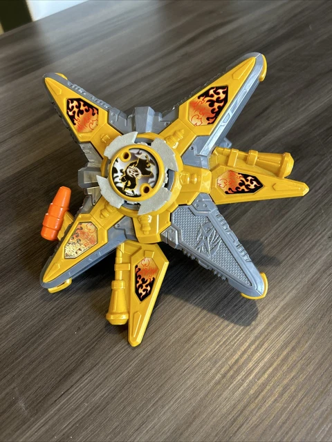 BANDAI POWER RANGERS Ninja Steel DX Battle Morpher Star Gold Yellow £29 ...