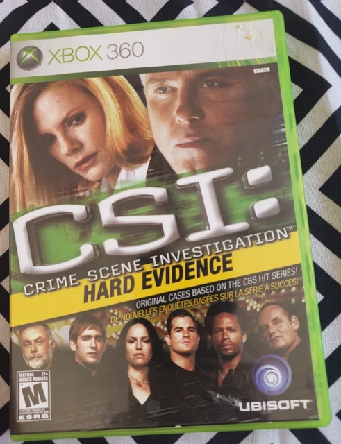 CSI: CRIME SCENE Investigation - Hard Evidence (Microsoft Xbox 360 ...
