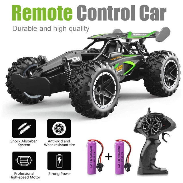 2.4G RC CAR 1:18 Remote Control Off-Road Vehicle Remote Control Buggy ...