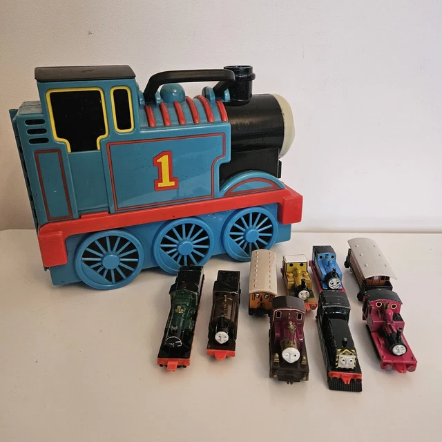 THOMAS THE TANK Engine And Friends TAKE N PLAY Storage Carry Case,7 ...