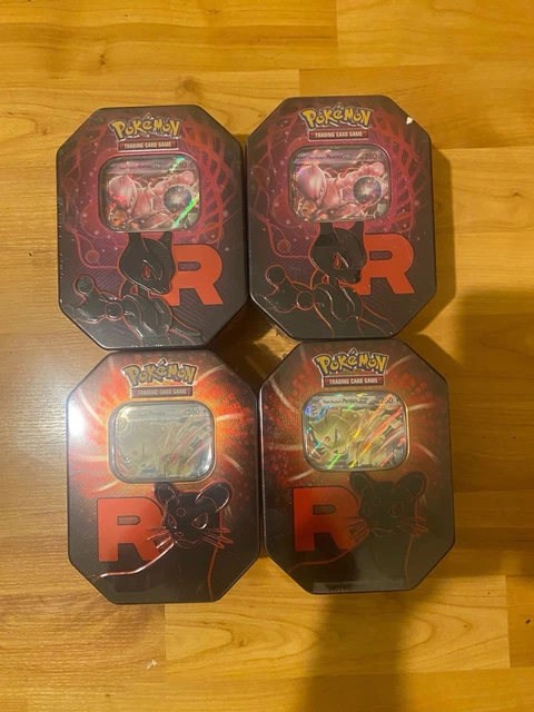 POKÉMON TCG DESTINED Rivals Team Rocket Tins - Set Of 4 £125.50 ...