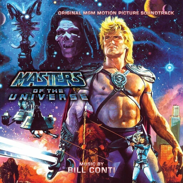 MASTERS OF THE Universe CD SOUNDTRACK Complete Score Limited 500 Bill ...